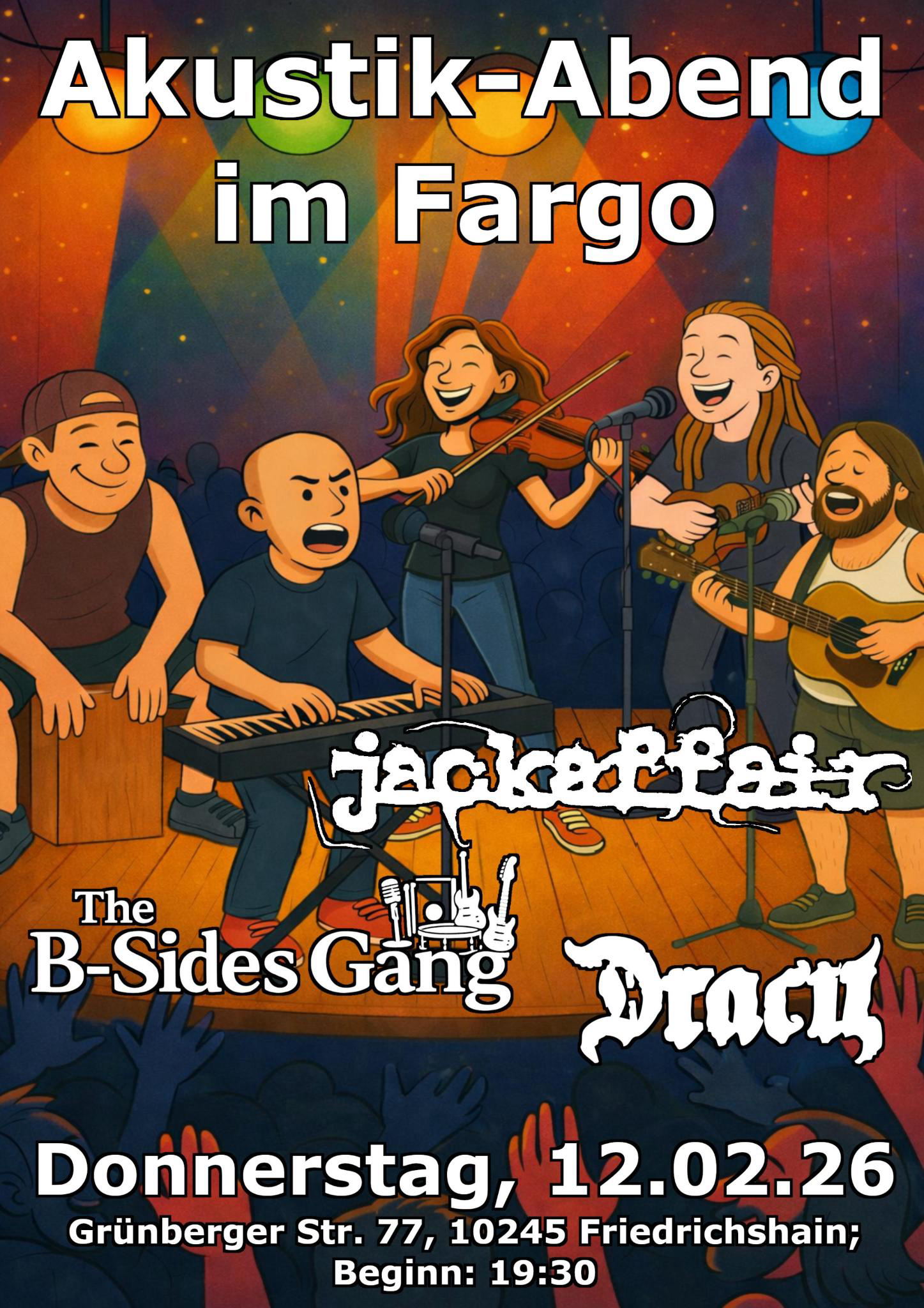 FdP 2.0 Akustik-Abend im Fargo - Freunde des Punk